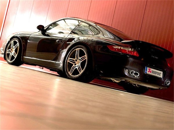 S-PO997TEXX - Porsche Akrapovic Evolution Exhaust - 911 Turbo (997 ...