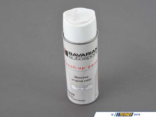 TU181KT - 10 oz Spray Touch Up Paint - Diamond Black 181 | Turner ...