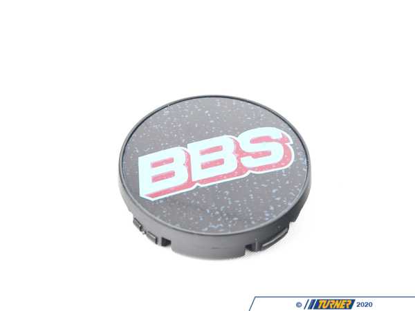 009.24.257 - BBS Center Cap - Black/Silver - 56mm | Turner Motorsport
