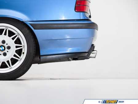 006706la09KT - Turner Motorsport Smooth ABS Matte Black Diffuser - E36 ...