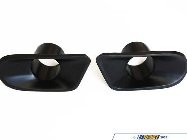 SBISP - Slimmbones Fog Light Delete With Intake Scoop - Pair ...