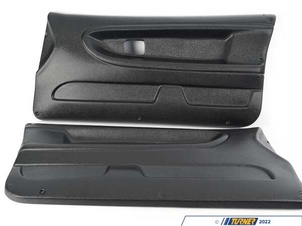DO0RPANEL.E36 TX HARD Motorsport Lightweight Textured Door Panel Set E36 BMW Coupe Models Turner Motorsport