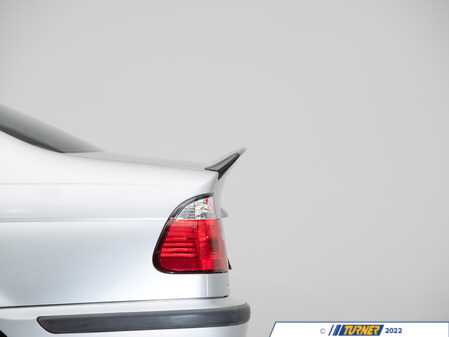 046636LA01 - Turner Carbon Fiber High Kick Spoiler - E46 Sedan | Turner ...