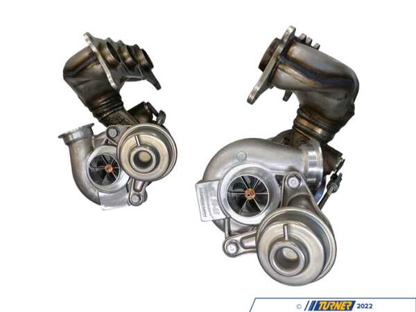 10210018 - Mosselman BMW N54 Upgrade Turbocharger Set, MSL50-65, 1 ...