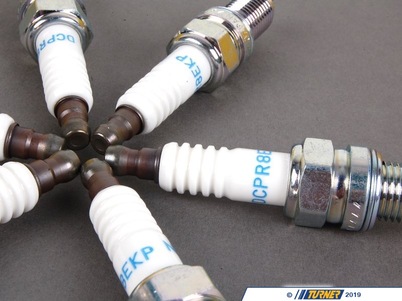 12120022902 - Genuine BMW NGK Spark Plugs Set (6) - E46 M3, E85/86 S54 ...
