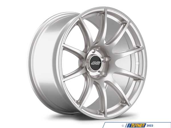 SM10199ET28RS - 19x9" ET28 Race Silver APEX SM-10 BMW/Supra Wheel ...