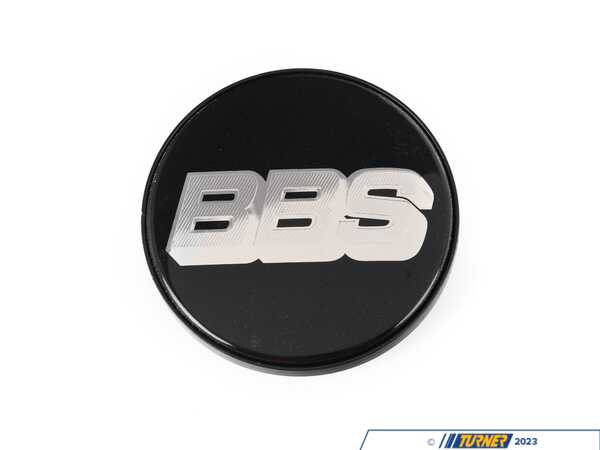 009.24.494 - BBS Center Cap - Black/Silver - 70.6mm | Turner Motorsport