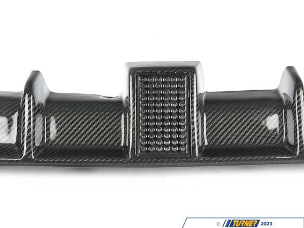 F30F1DIF335 - BMW F30 F1 Style Carbon Fiber Diffuser With Brake Light ...