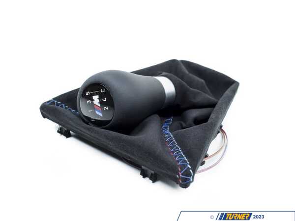 F8X-ALCTRIBOOT - IND Tri-Color Alcantara Shift Boot - F8X M3 M4 ...