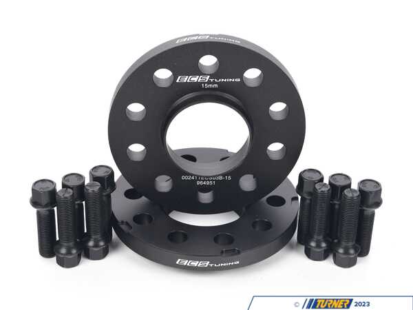 002411ECS03AKBKT - Wheel Spacer & Bolt Kit - 15mm With Black Ball Seat ...