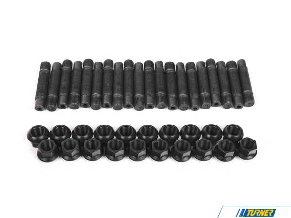 HW-APX-STDKIT2 - APEX 75mm M14 BMW 5 Lug Hex Head Stud Kit - Black ...