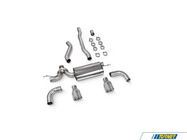SMN028 - Scorpion Cat-Back Exhaust - Daytona Tip | Turner Motorsport