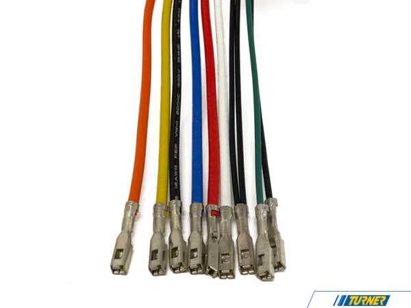 201-0362 - Wire With Terminals For 90 Degree 6 Pin Bulkhead - Black ...