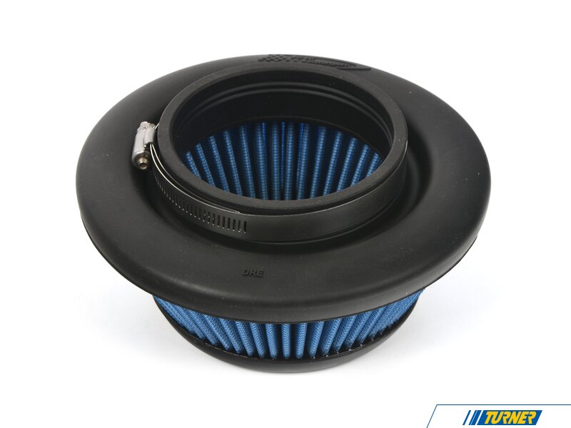 BMWBLUSTF-SHRT - BMS Silicone Single Turbo Filter For 4" Turbo Inlet ...