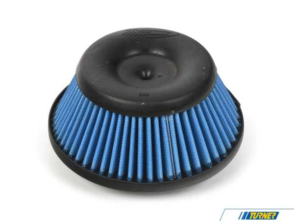 BMWBLUSTF-SHRT - BMS Silicone Single Turbo Filter For 4" Turbo Inlet ...