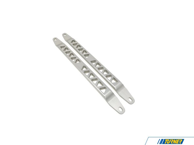 BMSBILSCB-SIL - BMS Billet Strut Cross Braces - Anodized Silver - BMW ...