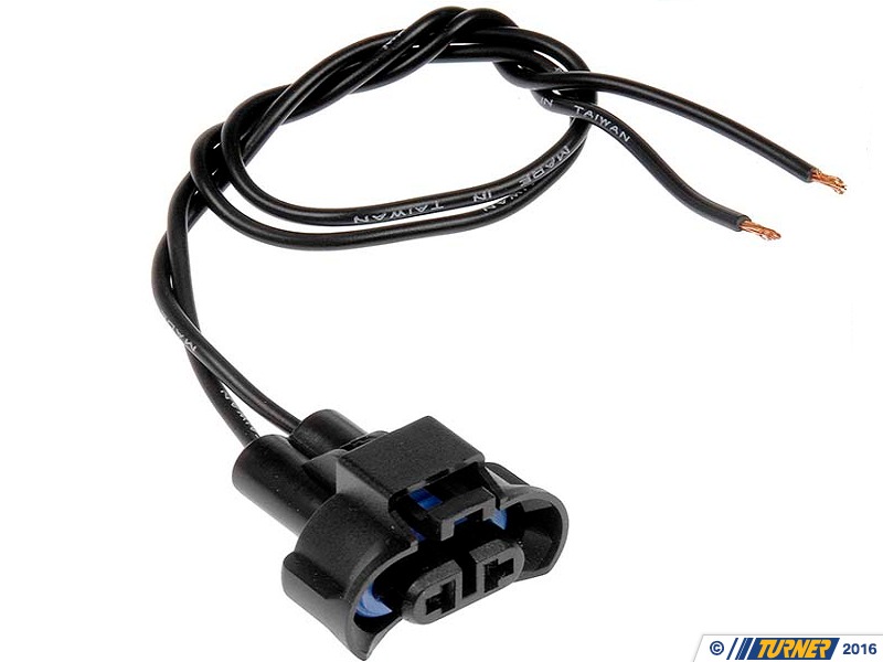 84783 - 2 - Wire H8/H11 Harness Headlight Socket | Turner Motorsport